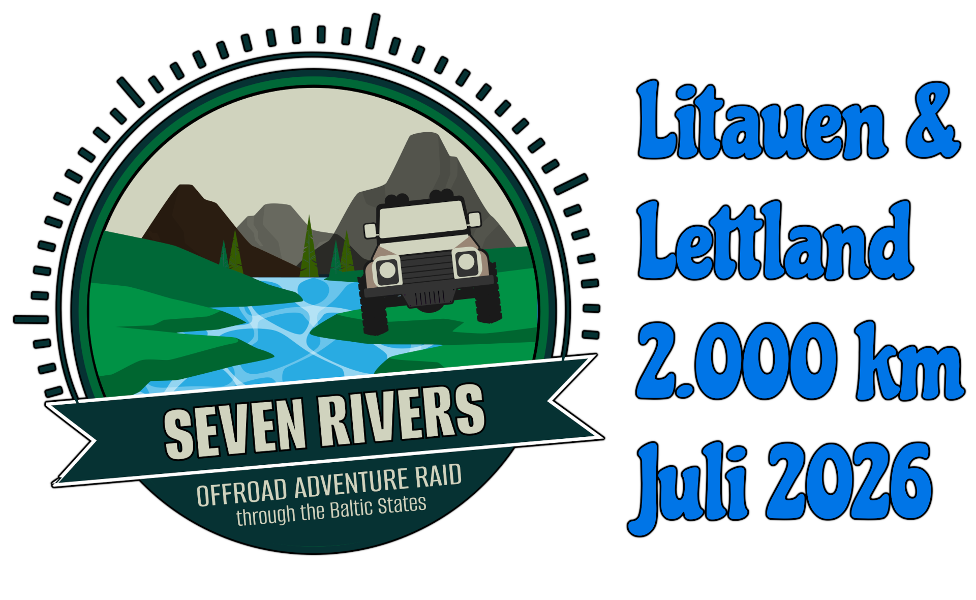 SEVEN RIVERS 2026 - DIE ALLRAD-ABENTEUER-TOUR DURCH DAS BALTIKUM